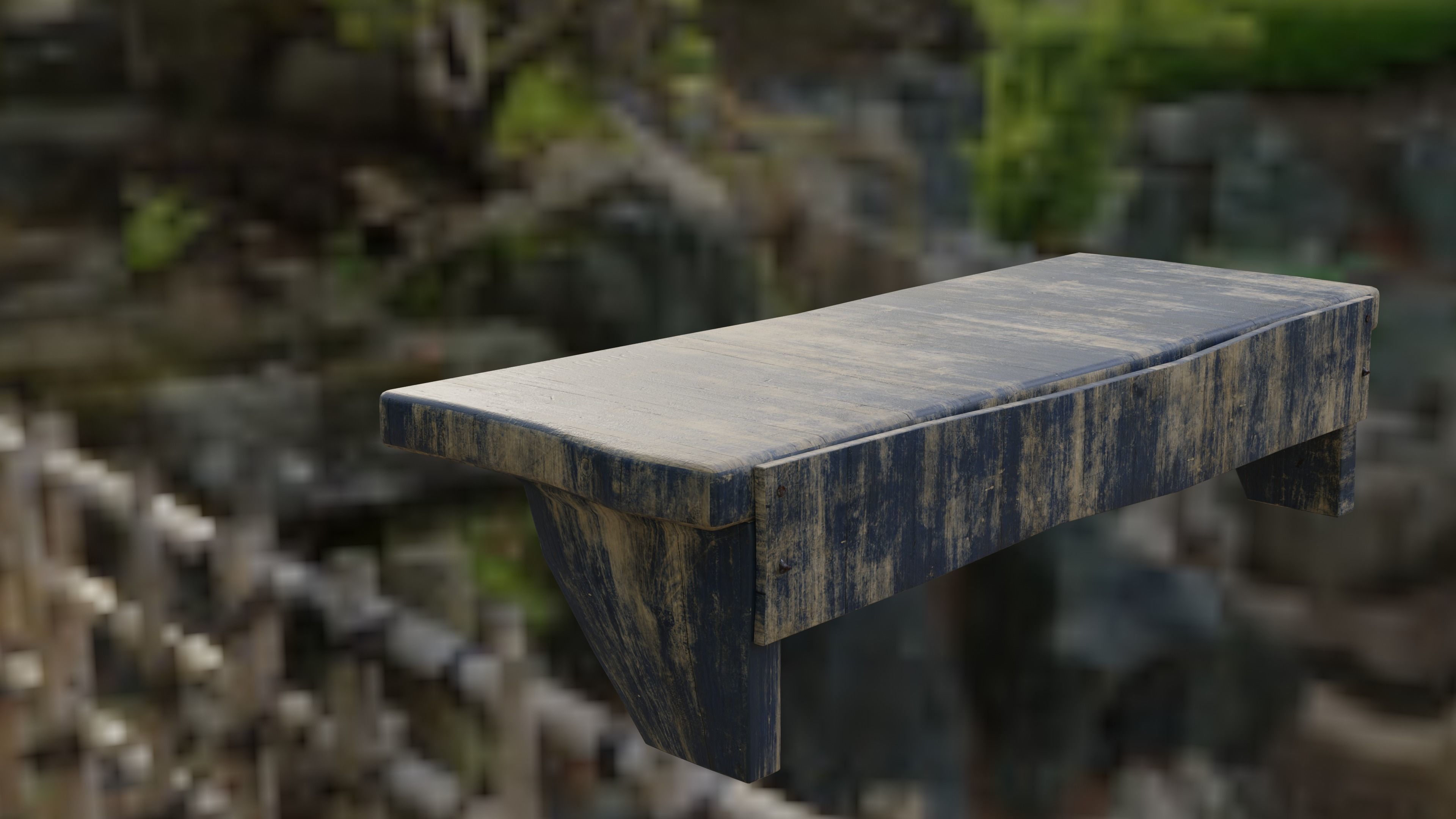 Medieval Old Shelf free VR / AR / low-poly 3D model | CGTrader