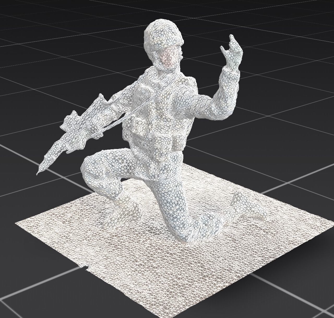 Modern British Infantry free 3D model 3D printable | CGTrader