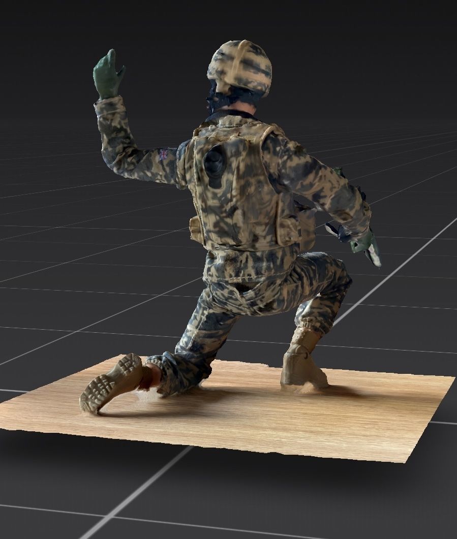 Modern British Infantry free 3D model 3D printable | CGTrader
