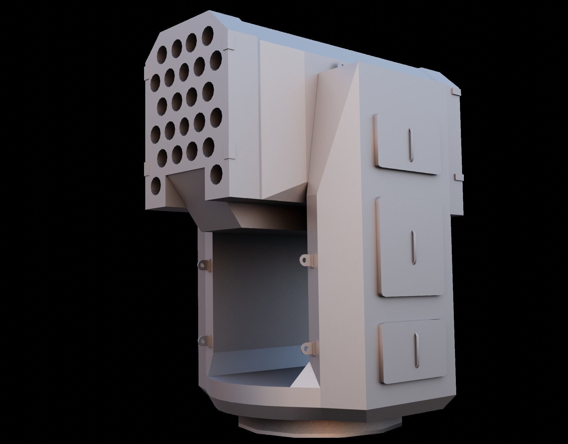 HHQ-10 Short Range Surface To Air Missile V1 free 3D model | CGTrader