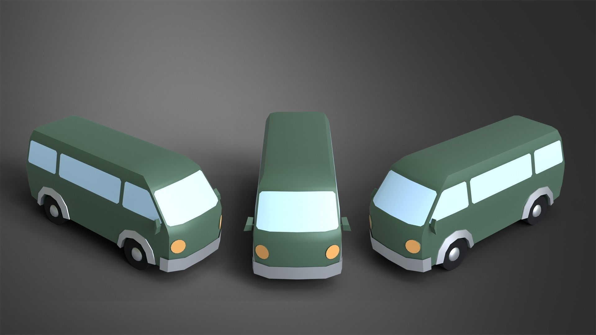 Low Poly Cars free VR / AR / low-poly 3D model | CGTrader