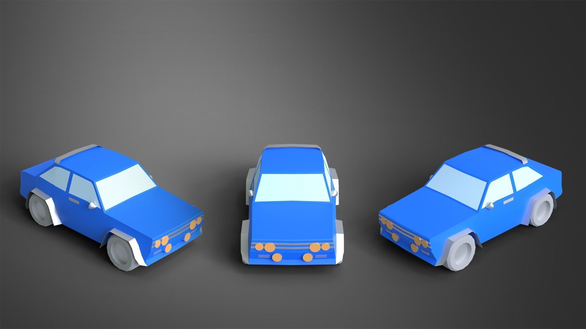 Low Poly Cars free VR / AR / low-poly 3D model | CGTrader