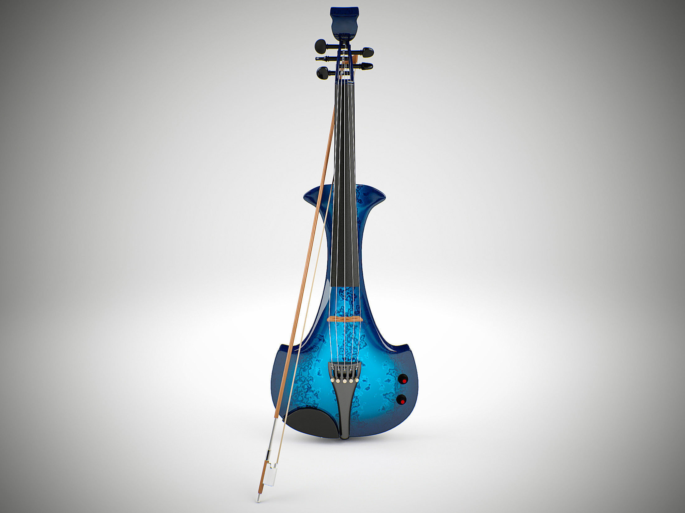 Electric Violin 3D model | CGTrader