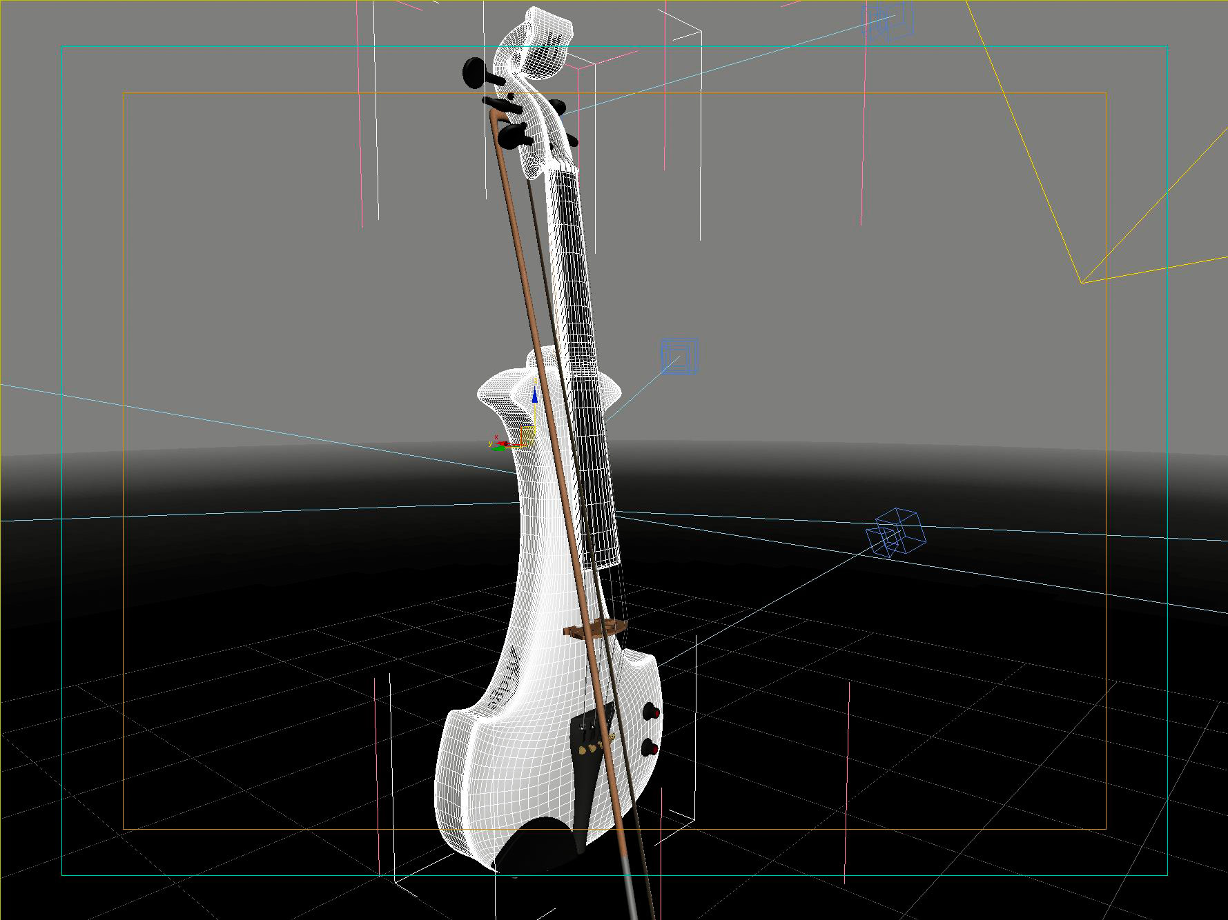 Electric Violin 3D model | CGTrader