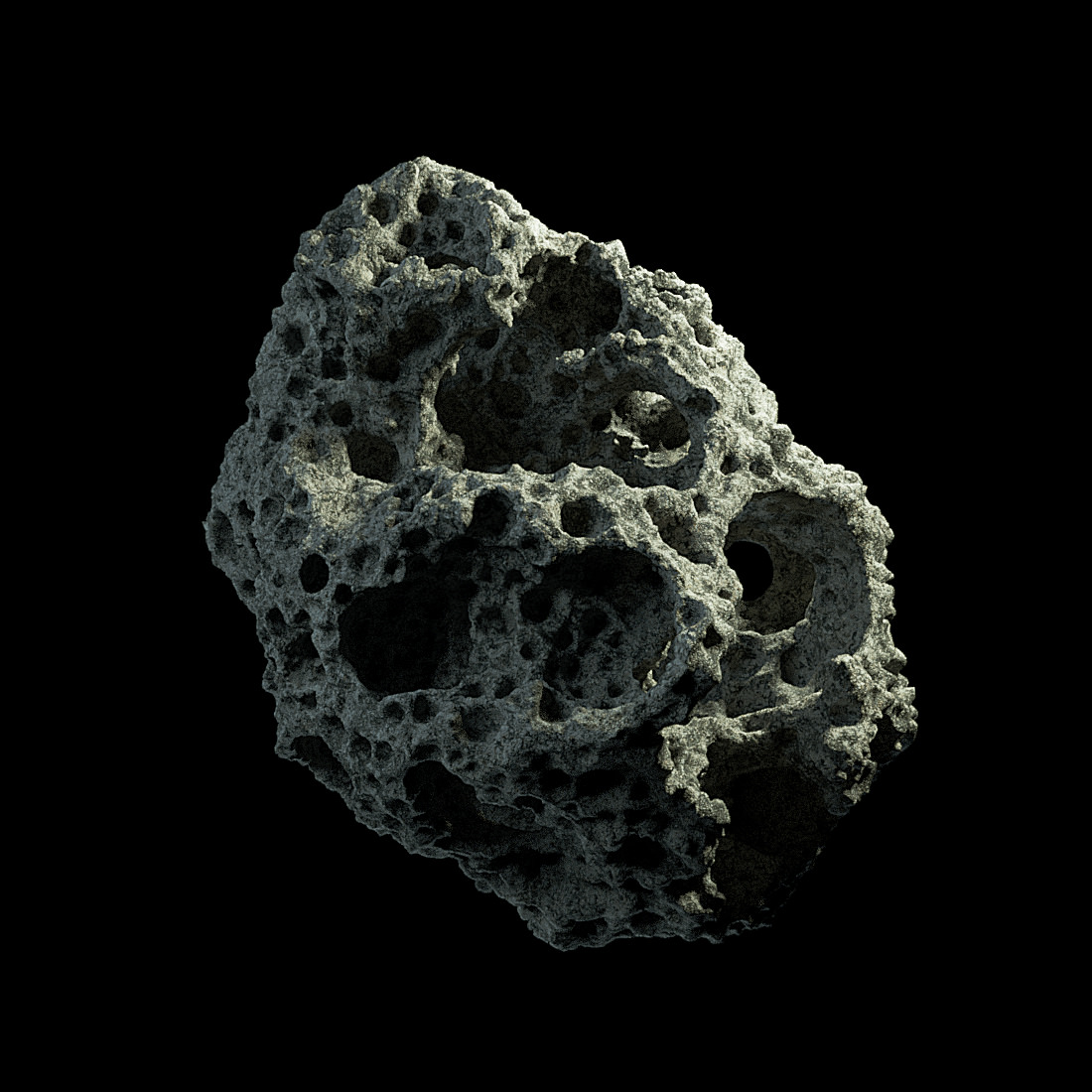 Detailed Asteroid 3D Model .max - CGTrader.com