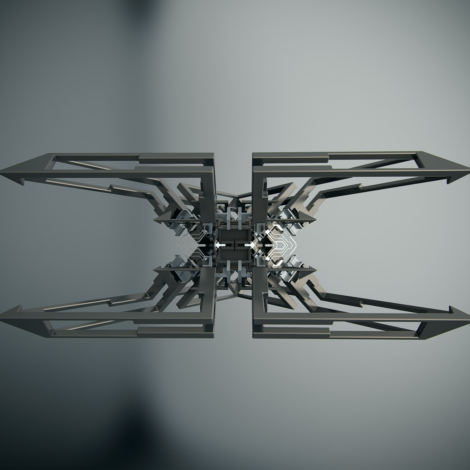 Abstract Core Sci-Fi motion design 3D model animated | CGTrader