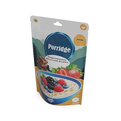 Porridge Porridge 3D model | CGTrader