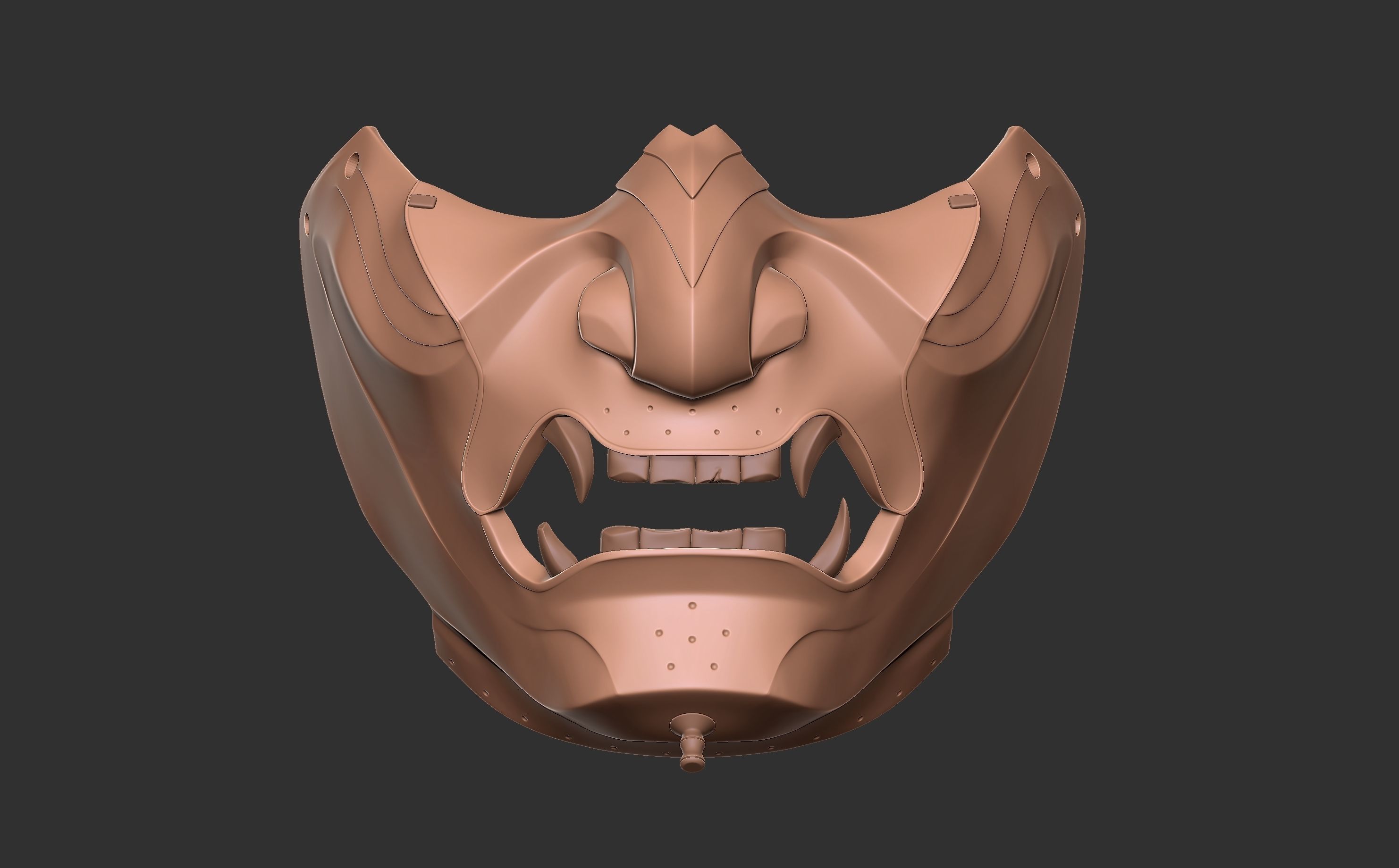 GHOST OF TSUSHIMA Ghost mask for 3d print 3D model 3D printable | CGTrader