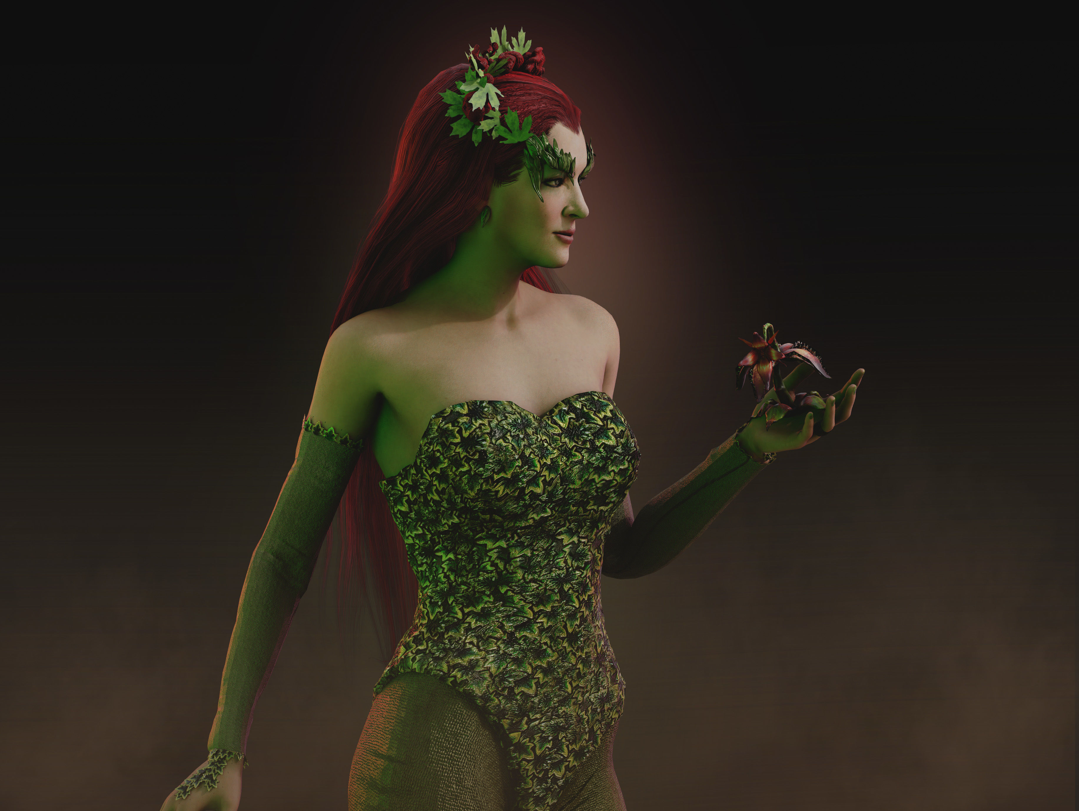 3D model Poison Ivy VR / AR / low-poly | CGTrader