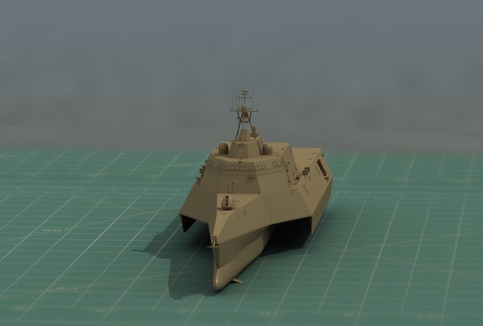 Littoral Combat Ship LCS-6 USS Jackson 3D Print 3D model 3D printable ...