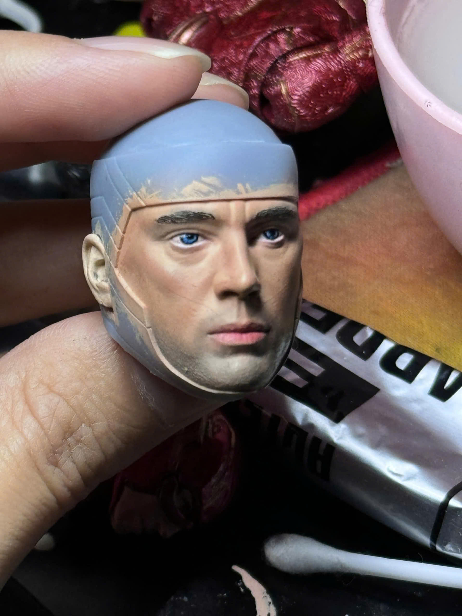 Gambit Channing Tatum - Deadpool and Wolverine - Head Sculpt 3D model ...