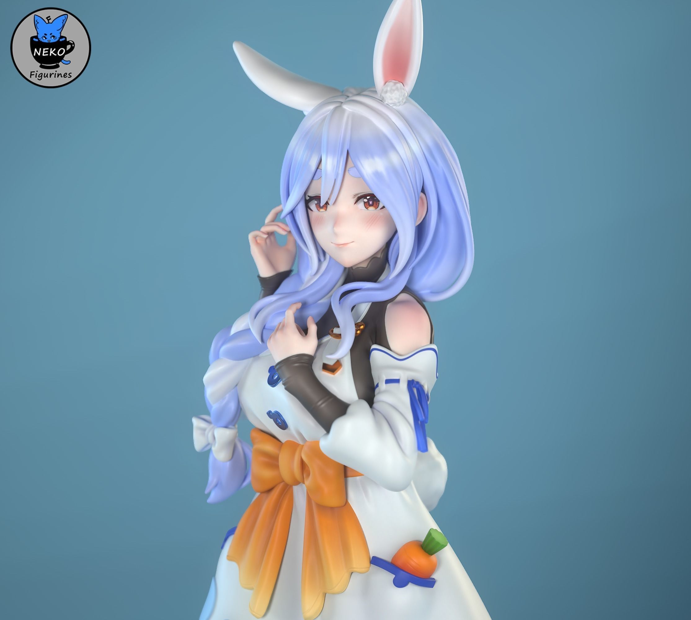 Pekomama - Hololive Vtuber Figure for 3D printing 3D model 3D printable ...
