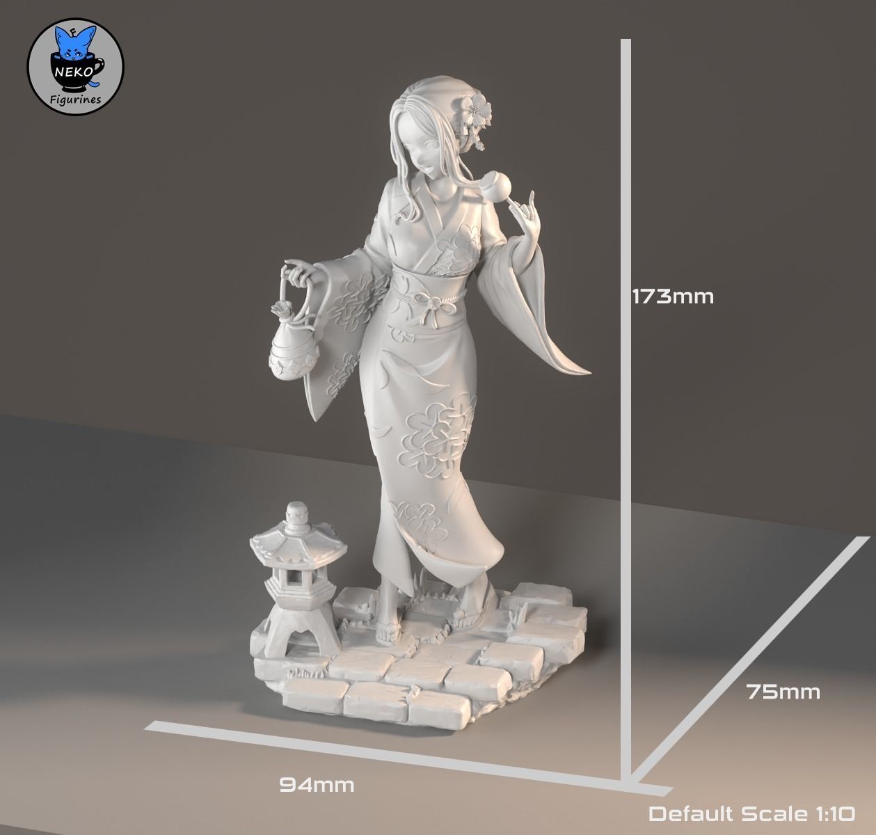 Marin Kitagawa Yukata - Dress Up Darling Figure for 3D Printing 3D ...