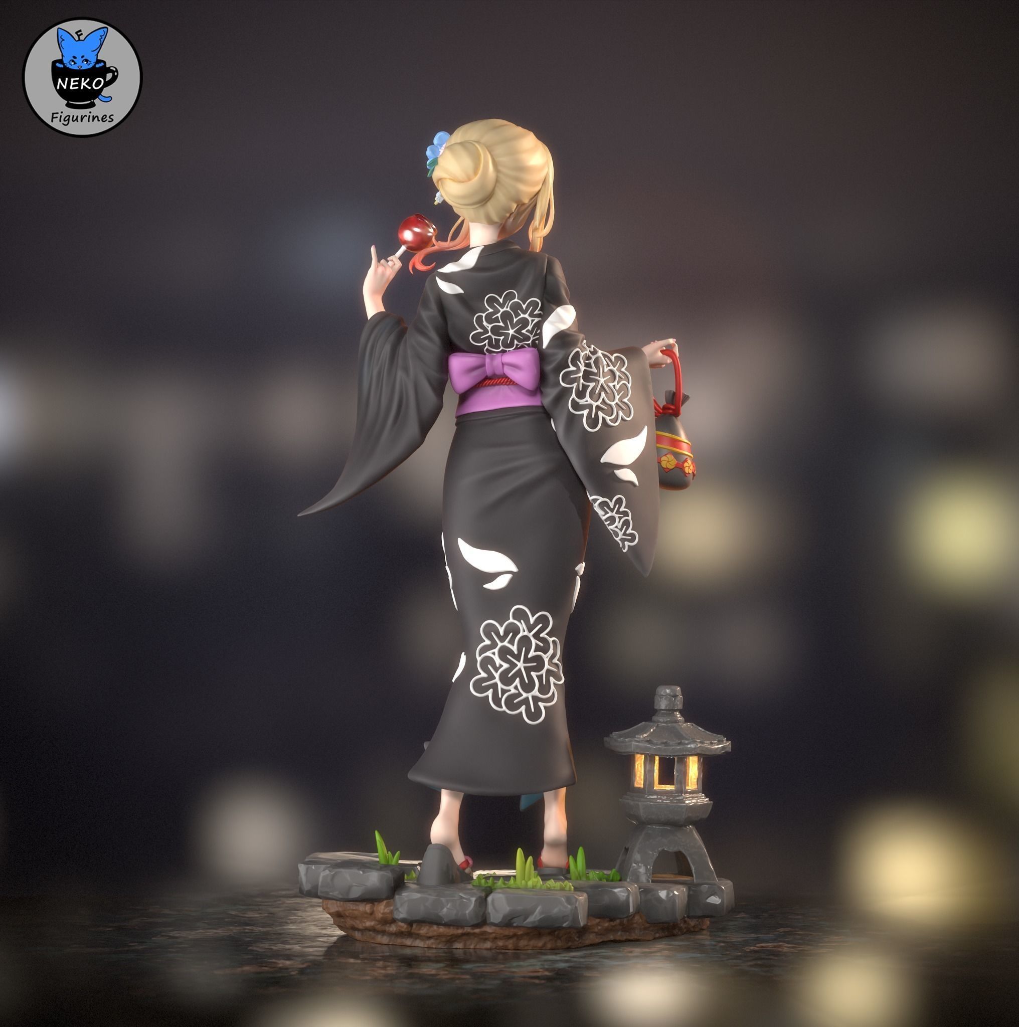 Marin Kitagawa Yukata - Dress Up Darling Figure for 3D Printing 3D ...