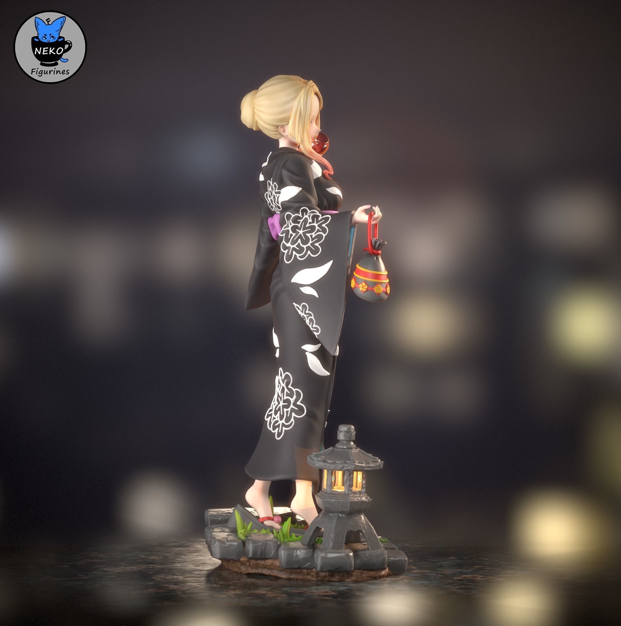 Marin Kitagawa Yukata - Dress Up Darling Figure for 3D Printing 3D ...