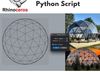 Geodesic Dome Rhino3D Parametric Python Script for Architects 3D model ...