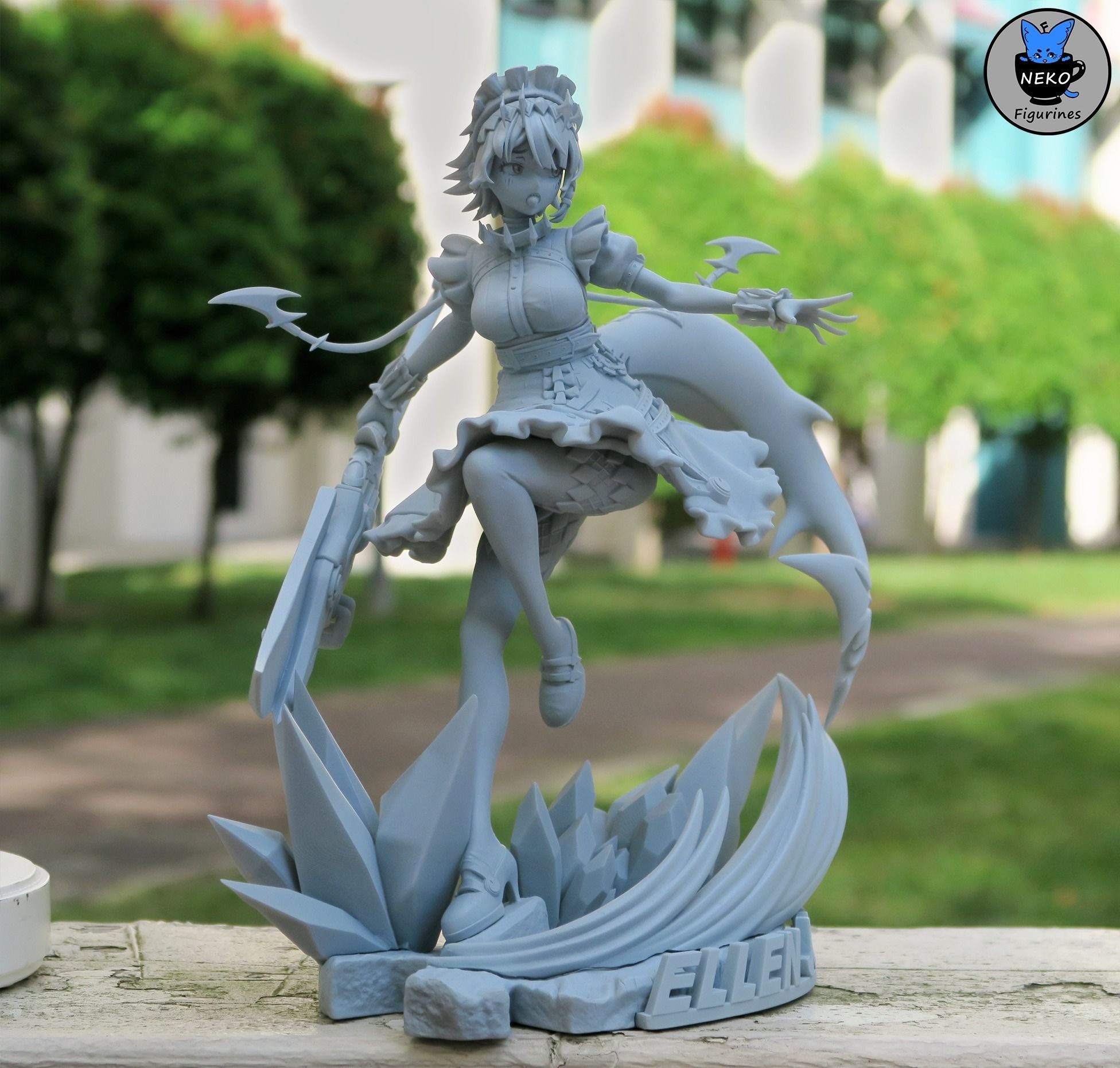 Ellen Joe - Zenless Zone Zero Game Figure for 3D Printing 3D model 3D ...