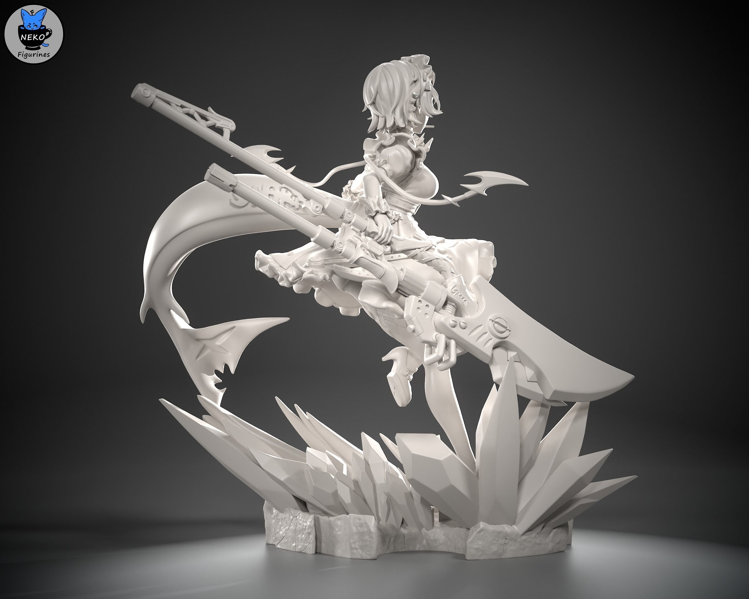 Ellen Joe - Zenless Zone Zero Game Figure for 3D Printing 3D model 3D ...
