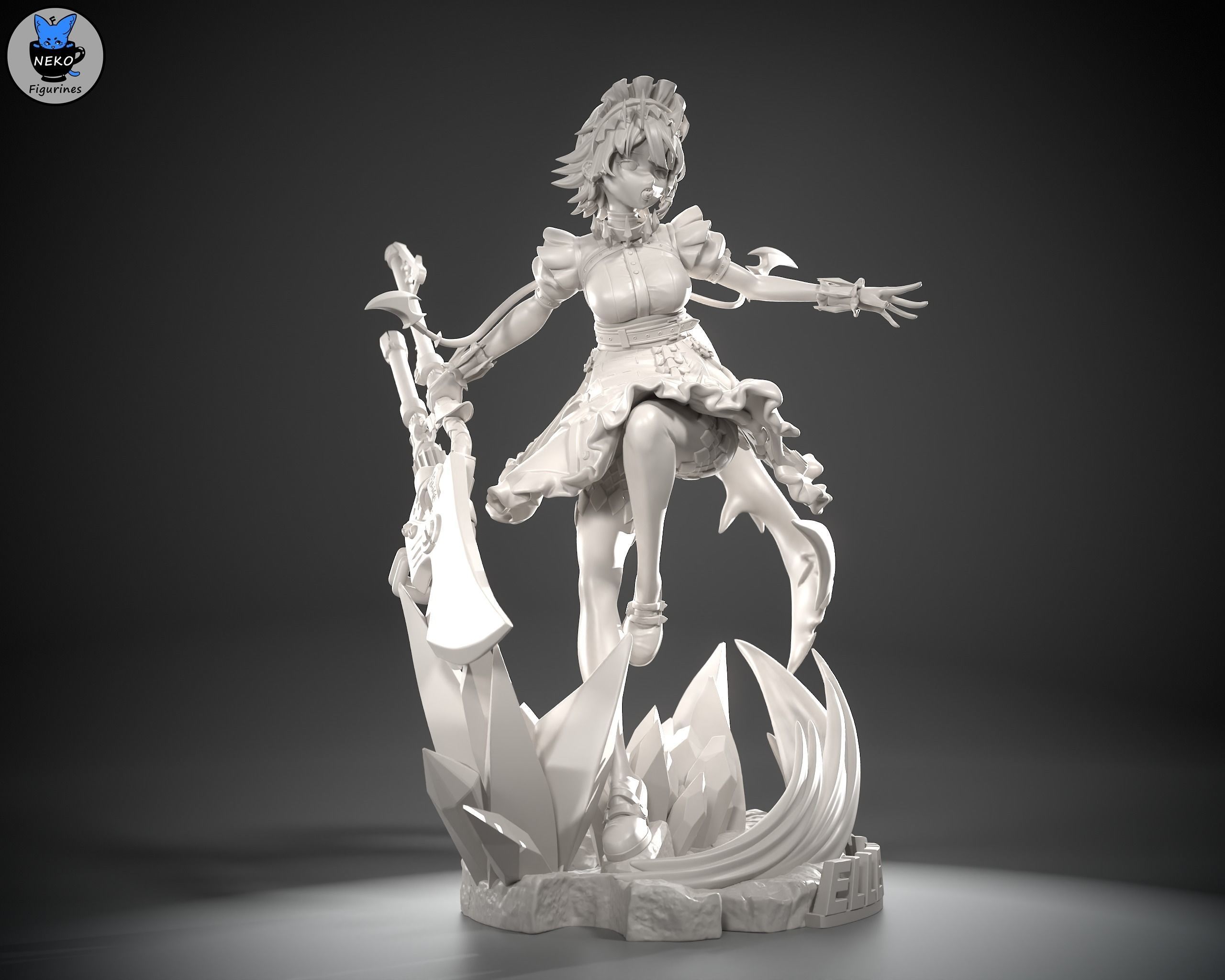 Ellen Joe - Zenless Zone Zero Game Figure for 3D Printing 3D model 3D ...