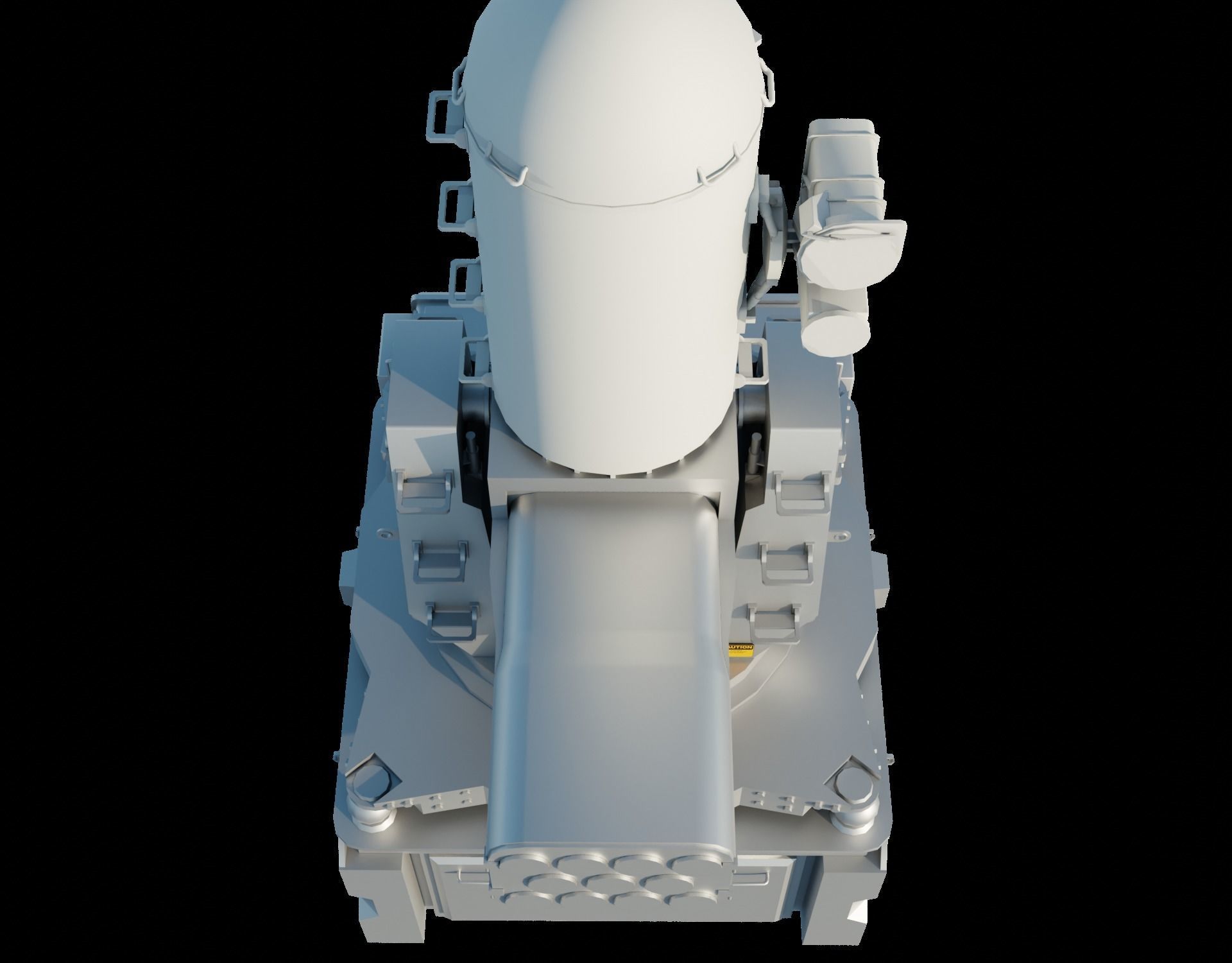 SeaRam Ship Defense System free VR / AR / low-poly 3D model | CGTrader