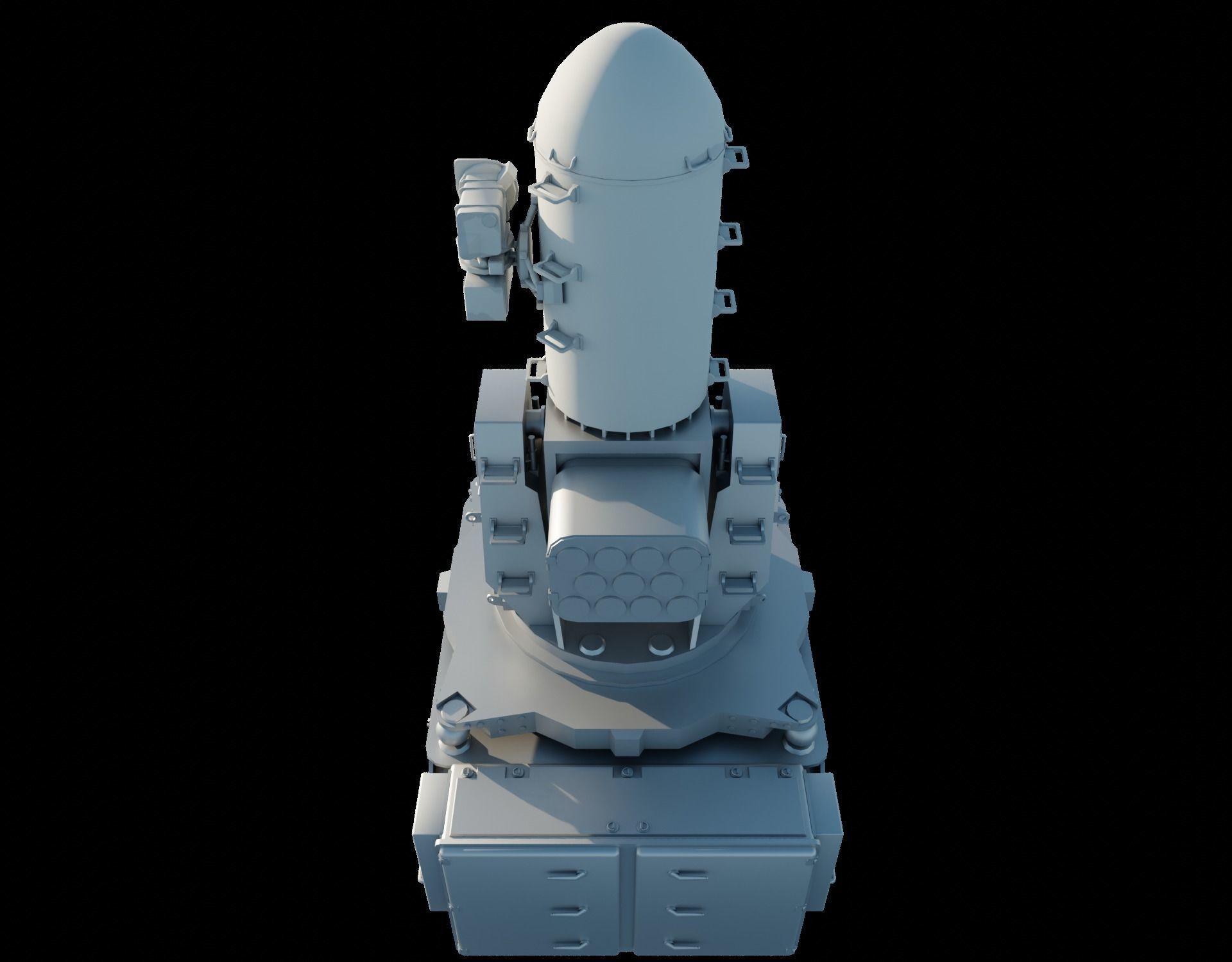 SeaRam Ship Defense System free VR / AR / low-poly 3D model | CGTrader
