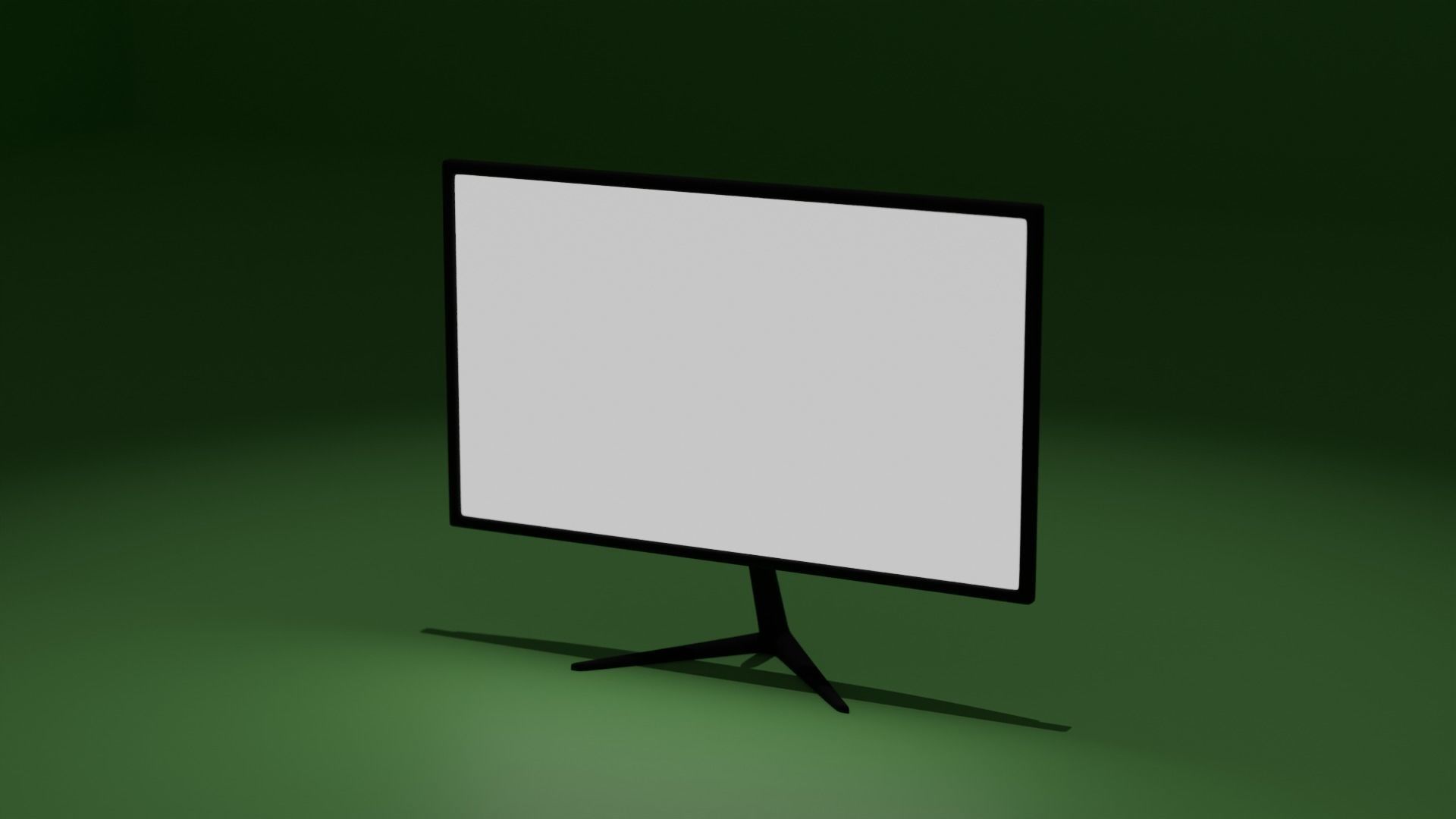 Monitor free VR / AR / low-poly 3D model rigged | CGTrader