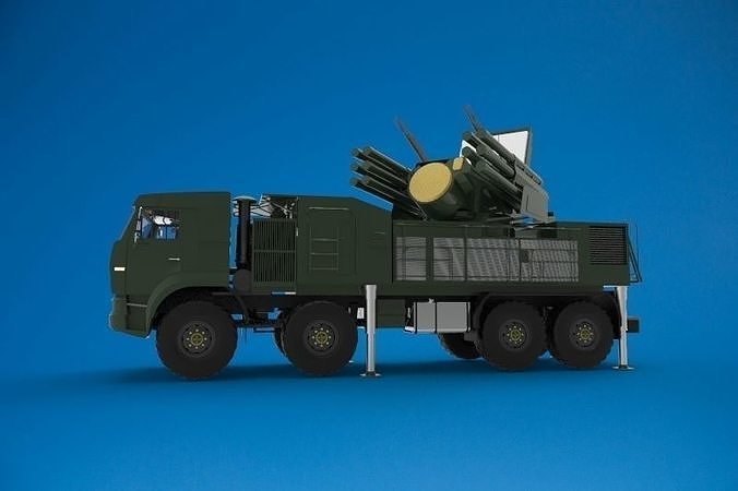 Pantsir S1 3D model | CGTrader