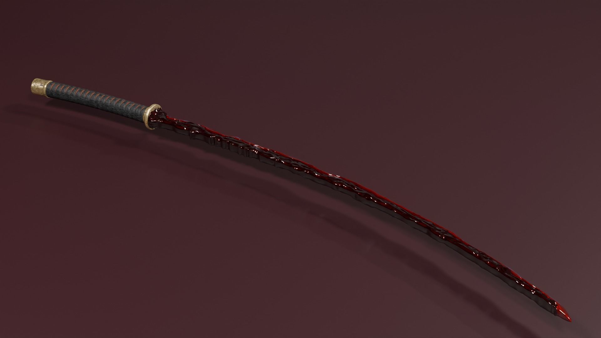 RIVERS OF BLOOD - ELDEN RING WEAPON 3D model | CGTrader