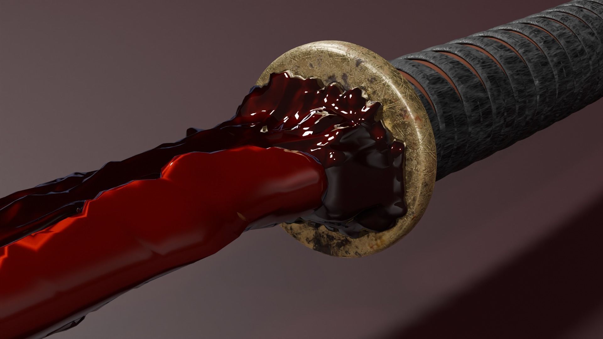 RIVERS OF BLOOD - ELDEN RING WEAPON 3D model | CGTrader