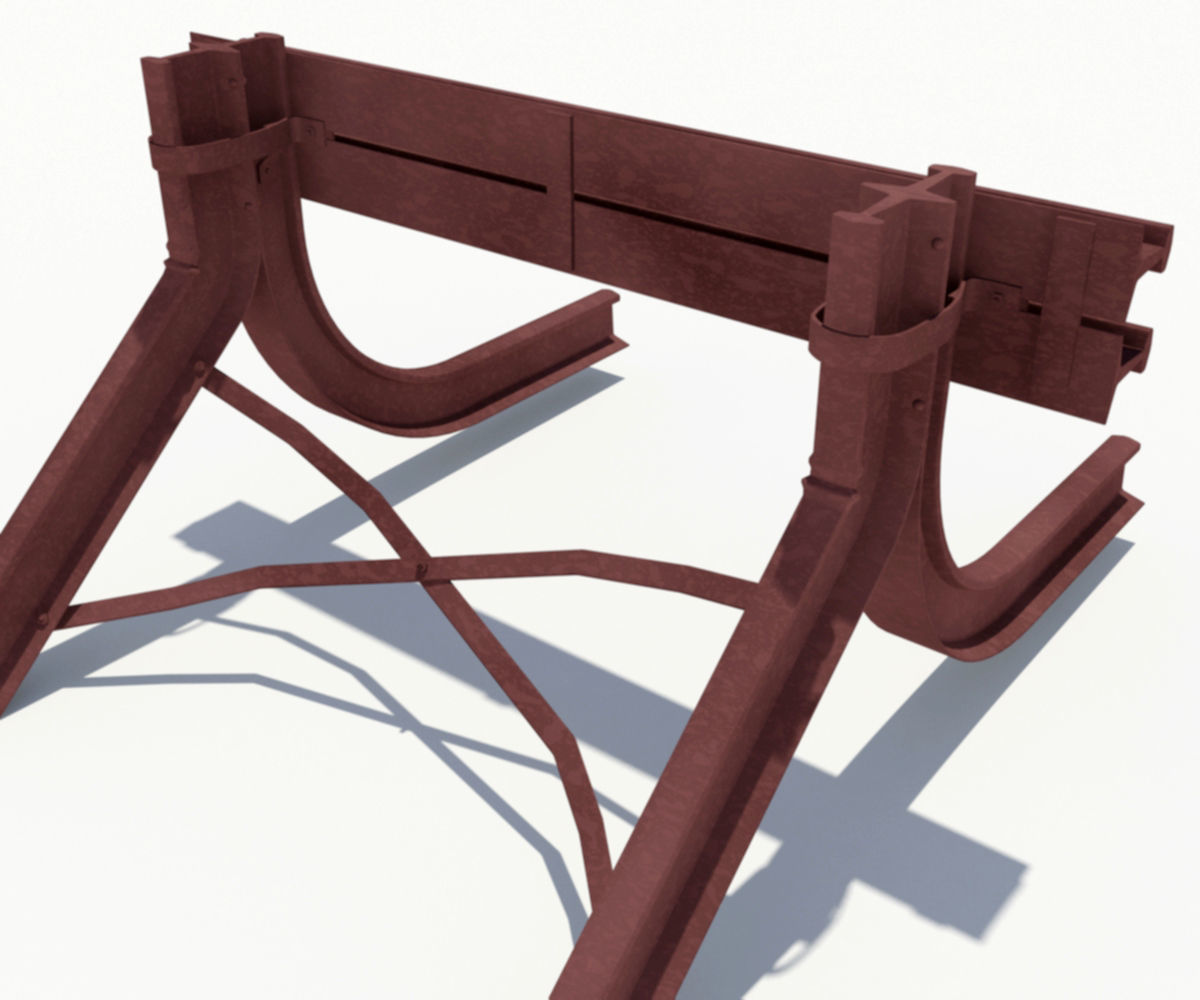 Buffer Stop railway 3D model | CGTrader