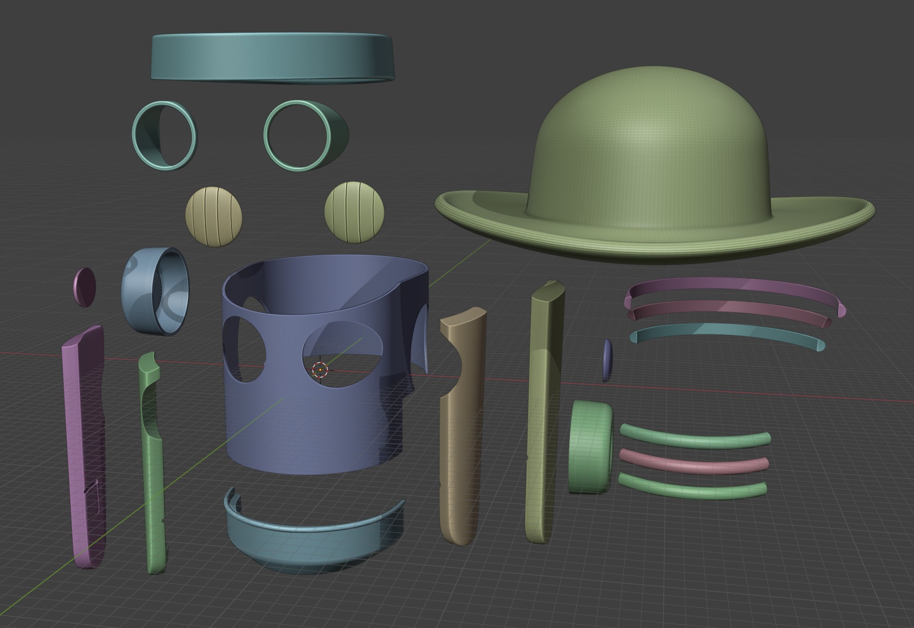 jojo wonder of u cosplay mask 3D model 3D printable | CGTrader