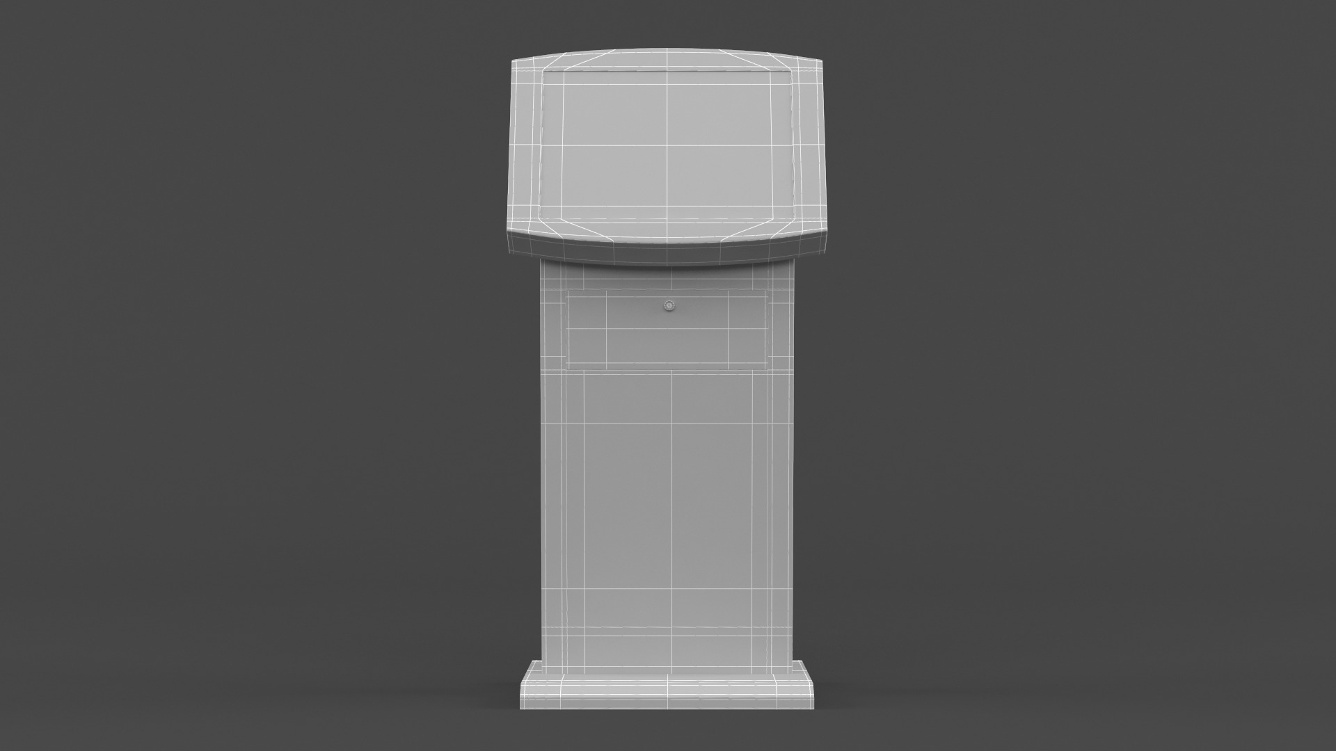 Digital Kiosk 3D model | CGTrader