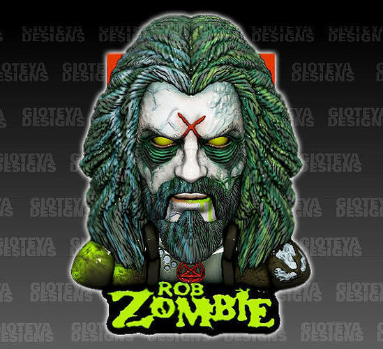 Rob Zombie 3D model | CGTrader