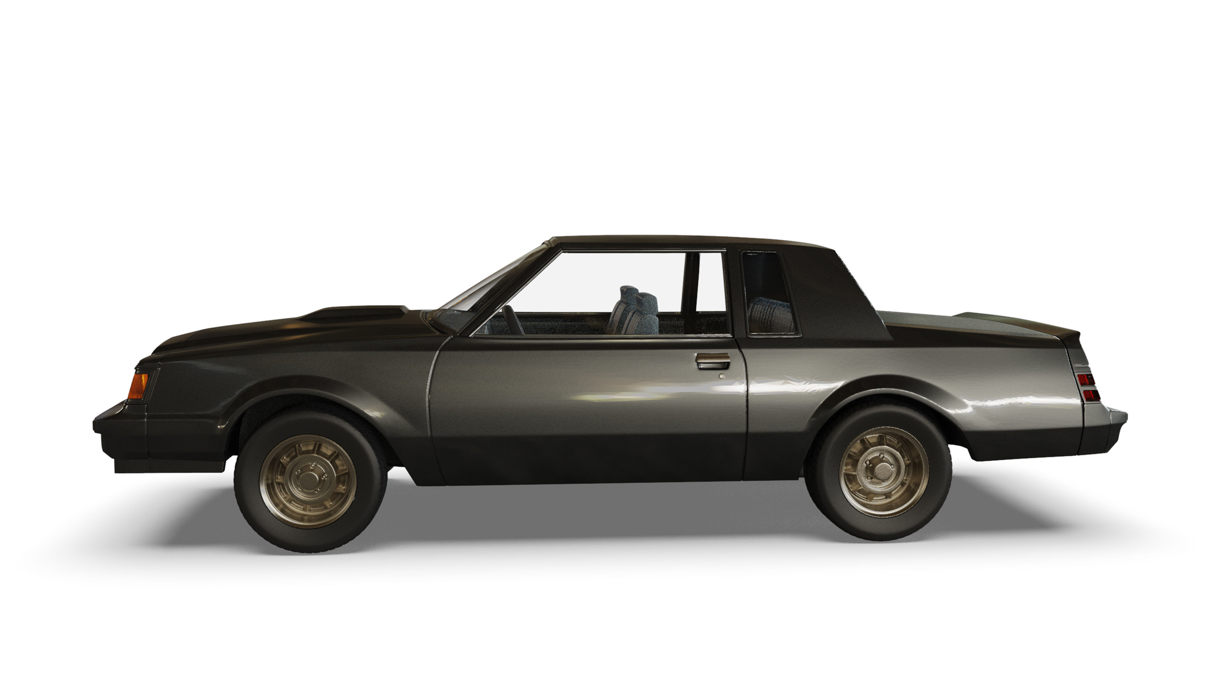 87 Regal Grand National muscle car 3d printer stl files 3D model 3D ...