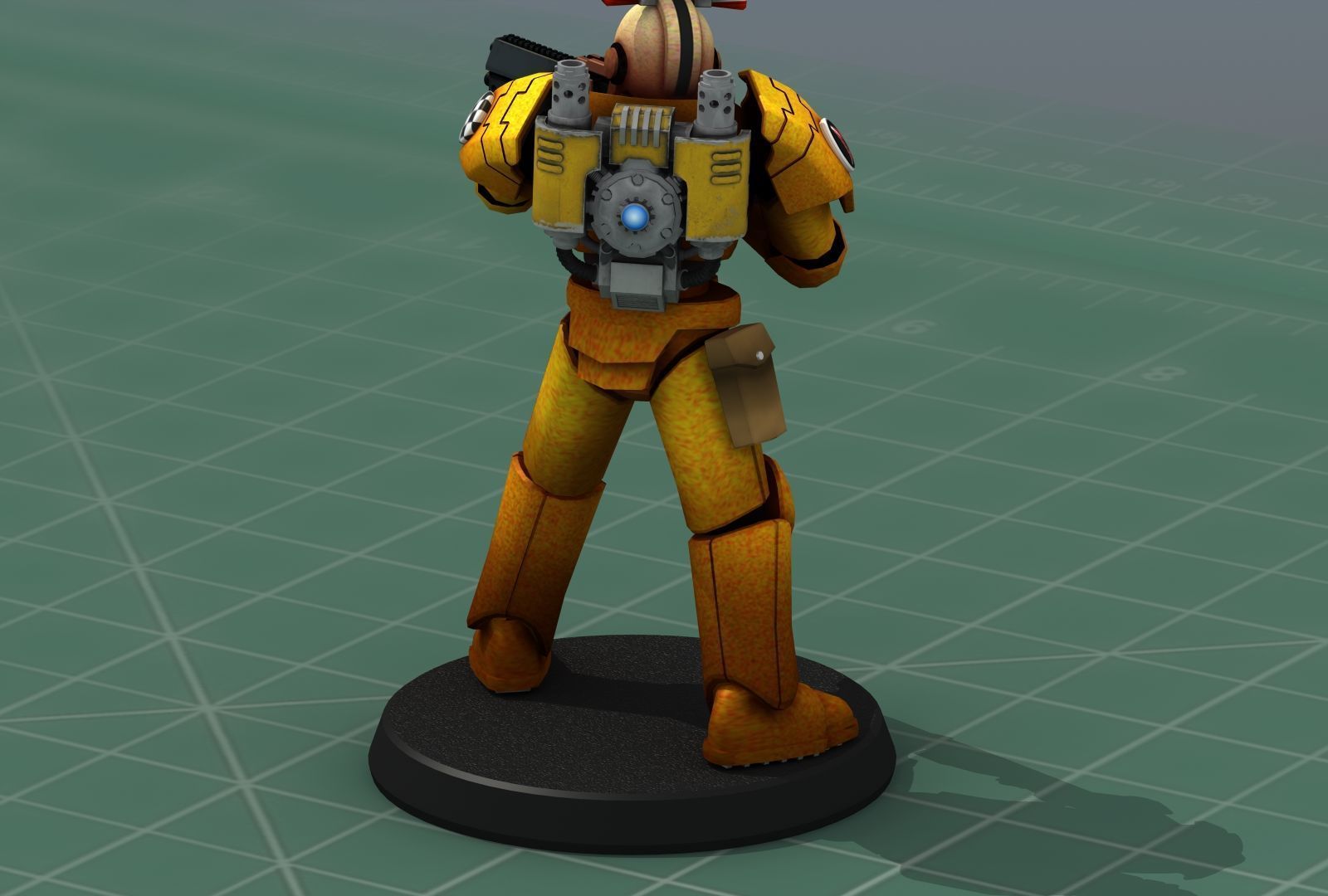 Space Crusader Monks 3D Model Kit 3D model 3D printable | CGTrader