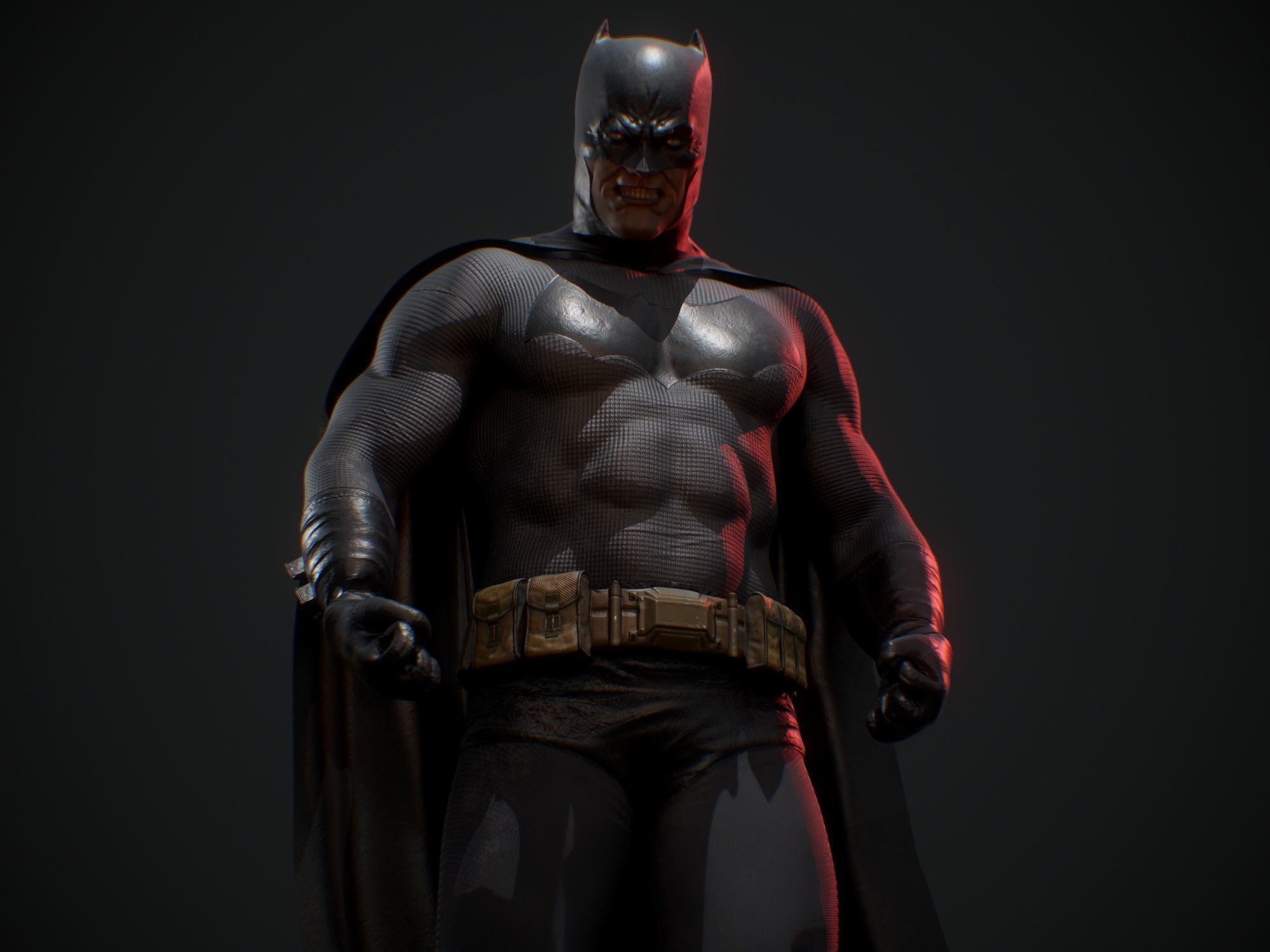 3D model Batman 3d - Game Ready - includes Full Recording VR / AR / low ...