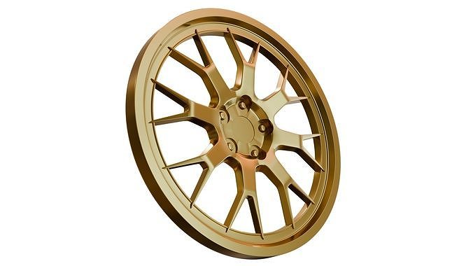 2024 Shelby Supersnake Wheels 3D model | CGTrader