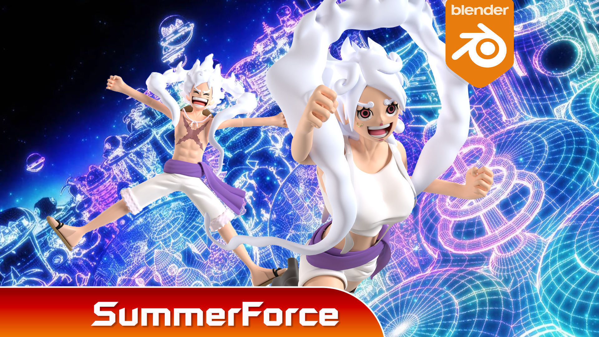 Jewelry Bonney Nika Form - One Piece 3D model rigged | CGTrader