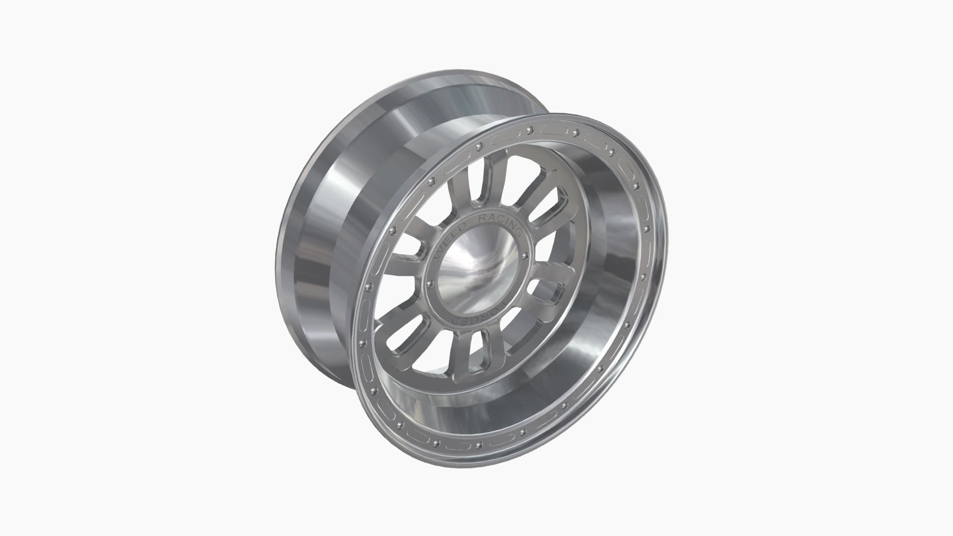 3D model Weld Racing Mountain Crusher wheel VR / AR / low-poly | CGTrader