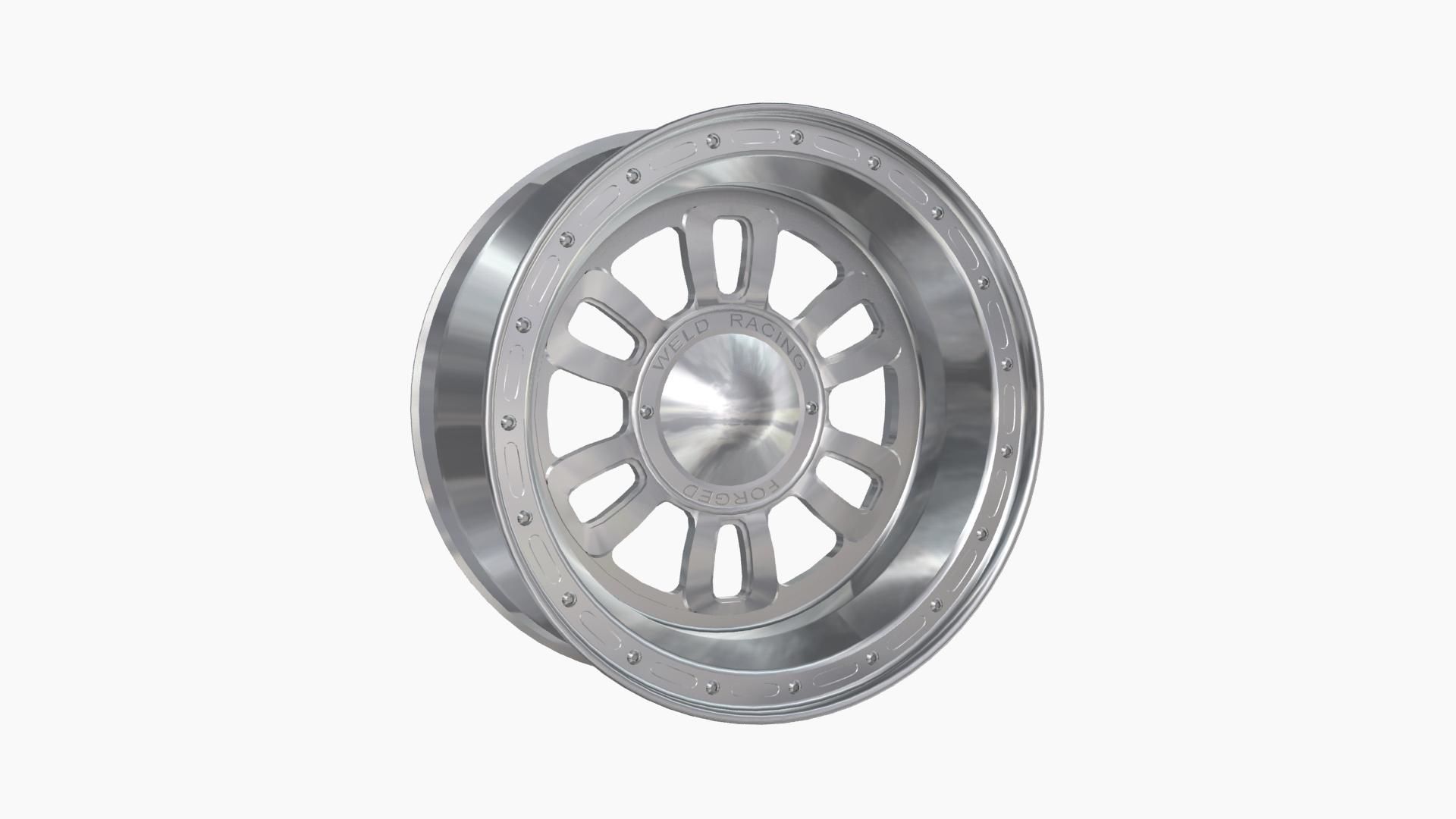 3D model Weld Racing Mountain Crusher wheel VR / AR / low-poly | CGTrader