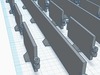 drift rc track barriers v2 3D model 3D printable | CGTrader