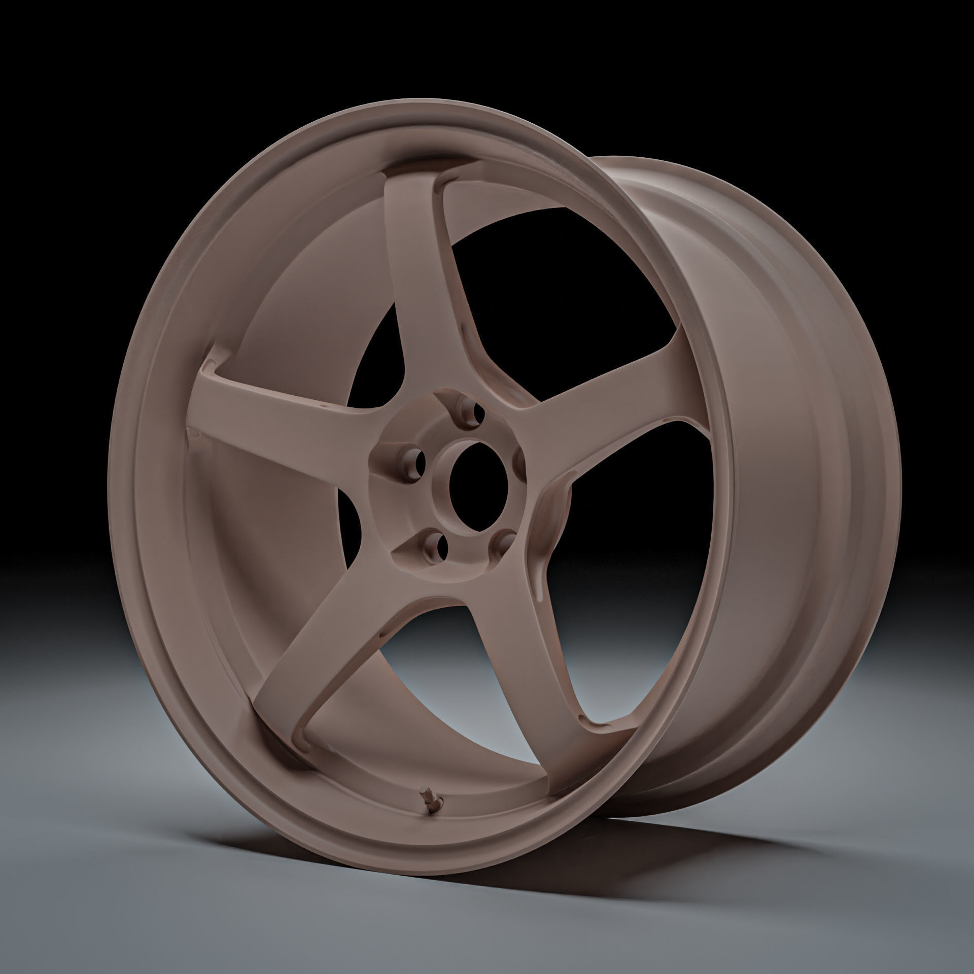 Advan GT Premium Rim 3D model | CGTrader
