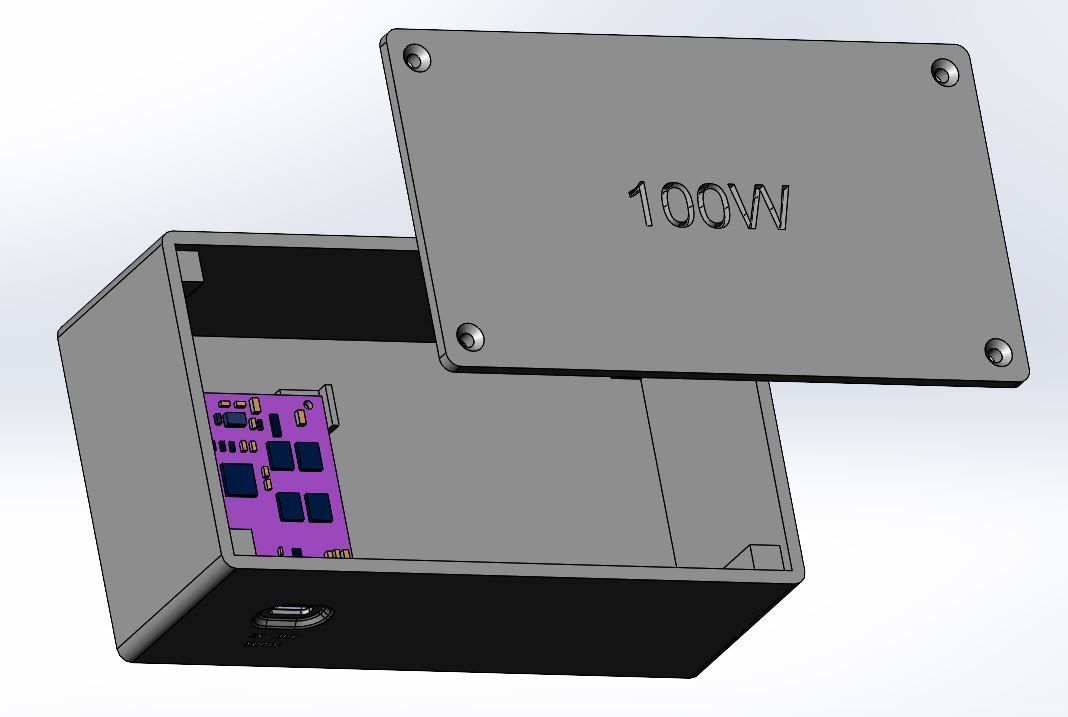 100W power bank enclosure model for IP2368 100W module 3D model 3D ...