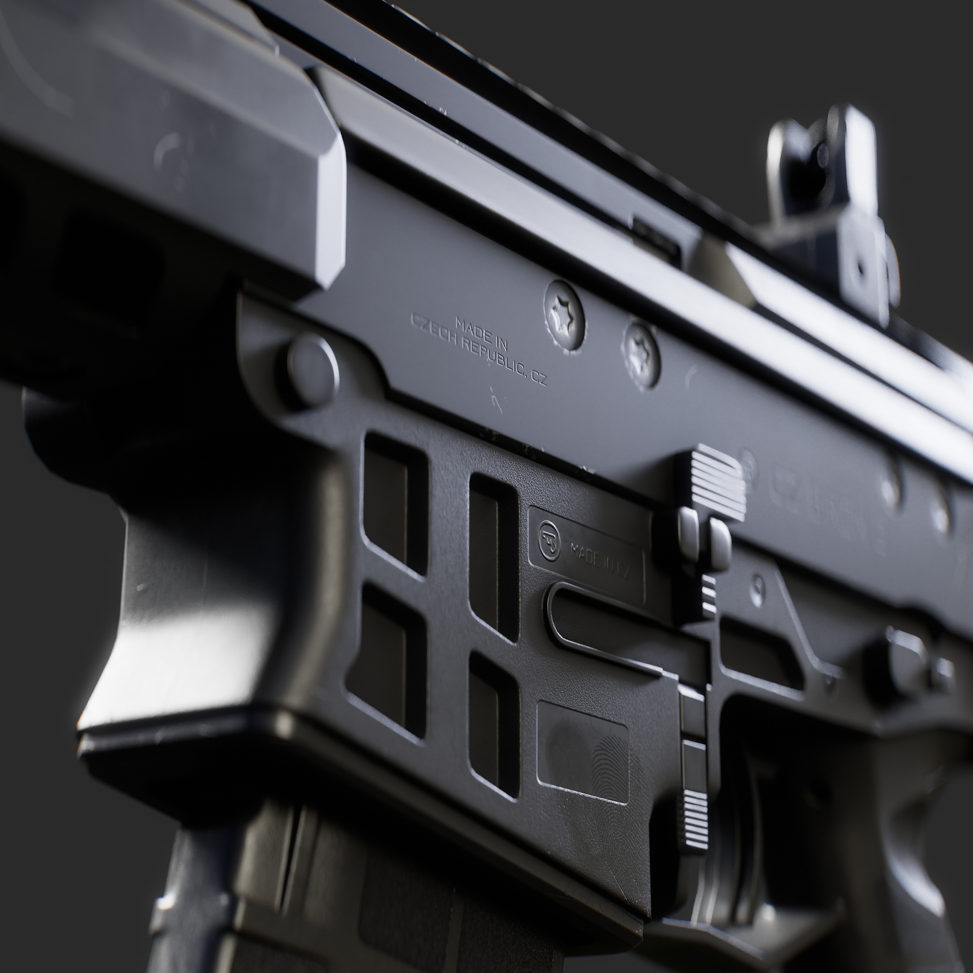 3D model CZ Bren 3 VR / AR / low-poly | CGTrader