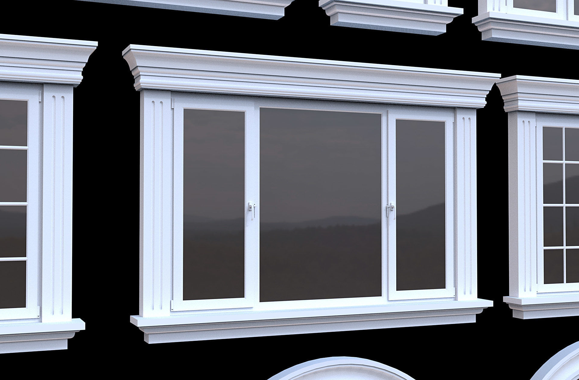 Classic Window 3d models 3D model | CGTrader