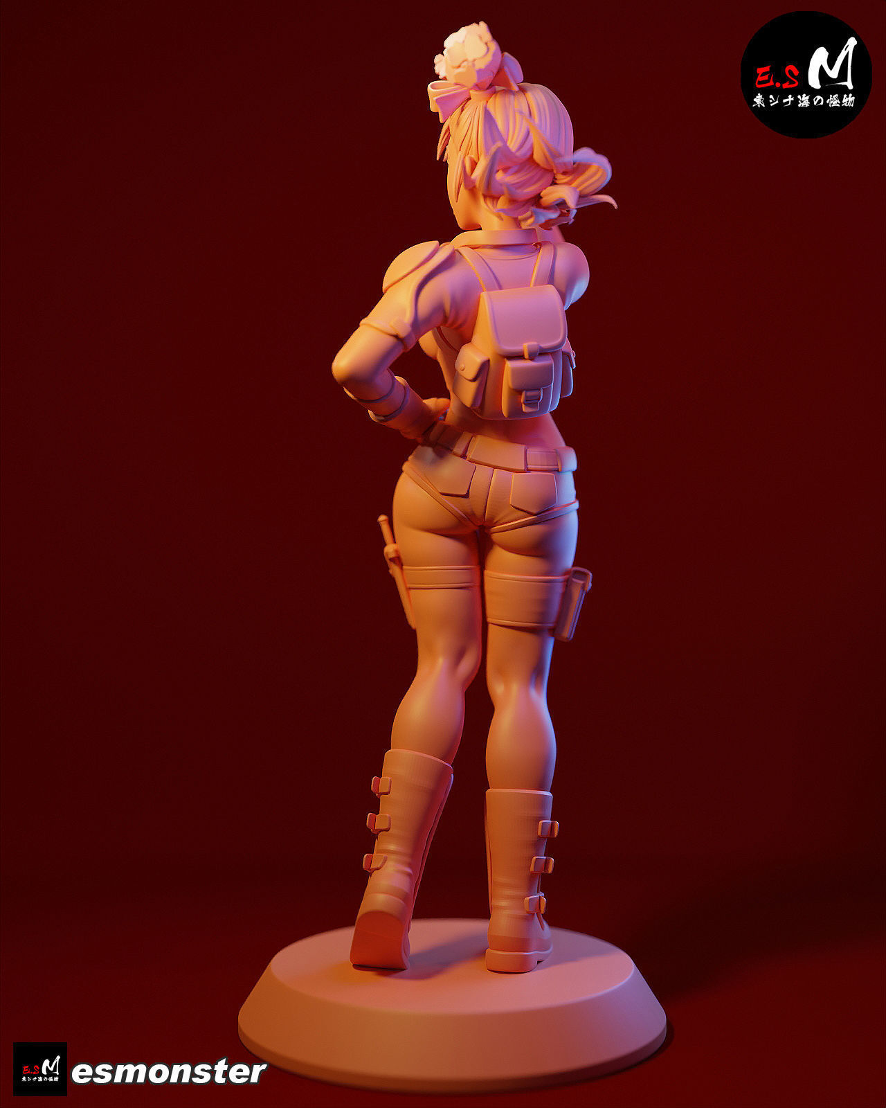 Bulma P2 - Dragon Ball CHARACTER BY ESM 3D model 3D printable | CGTrader
