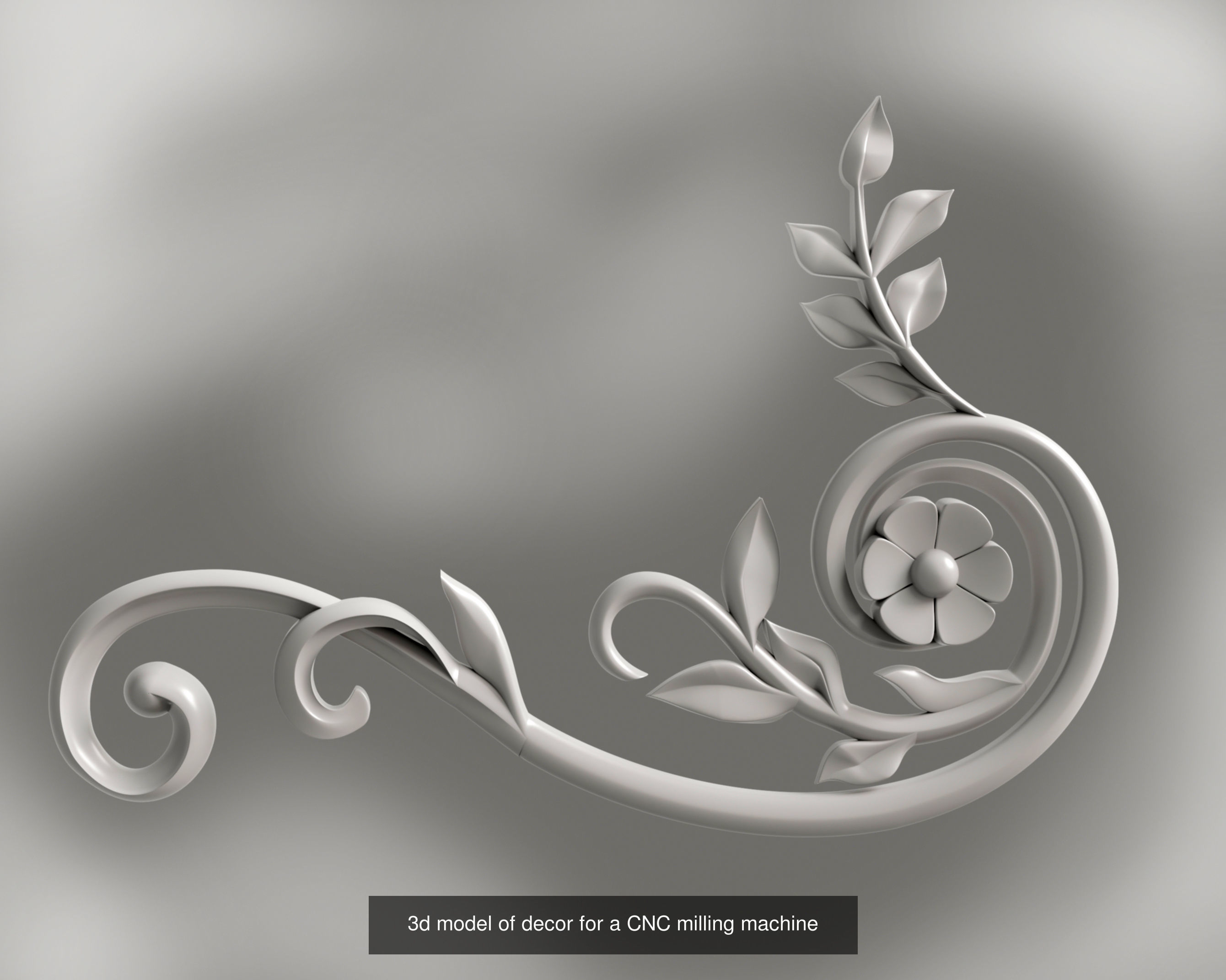 3d models of furniture and wall decorations for CNC machine 3D Model ...