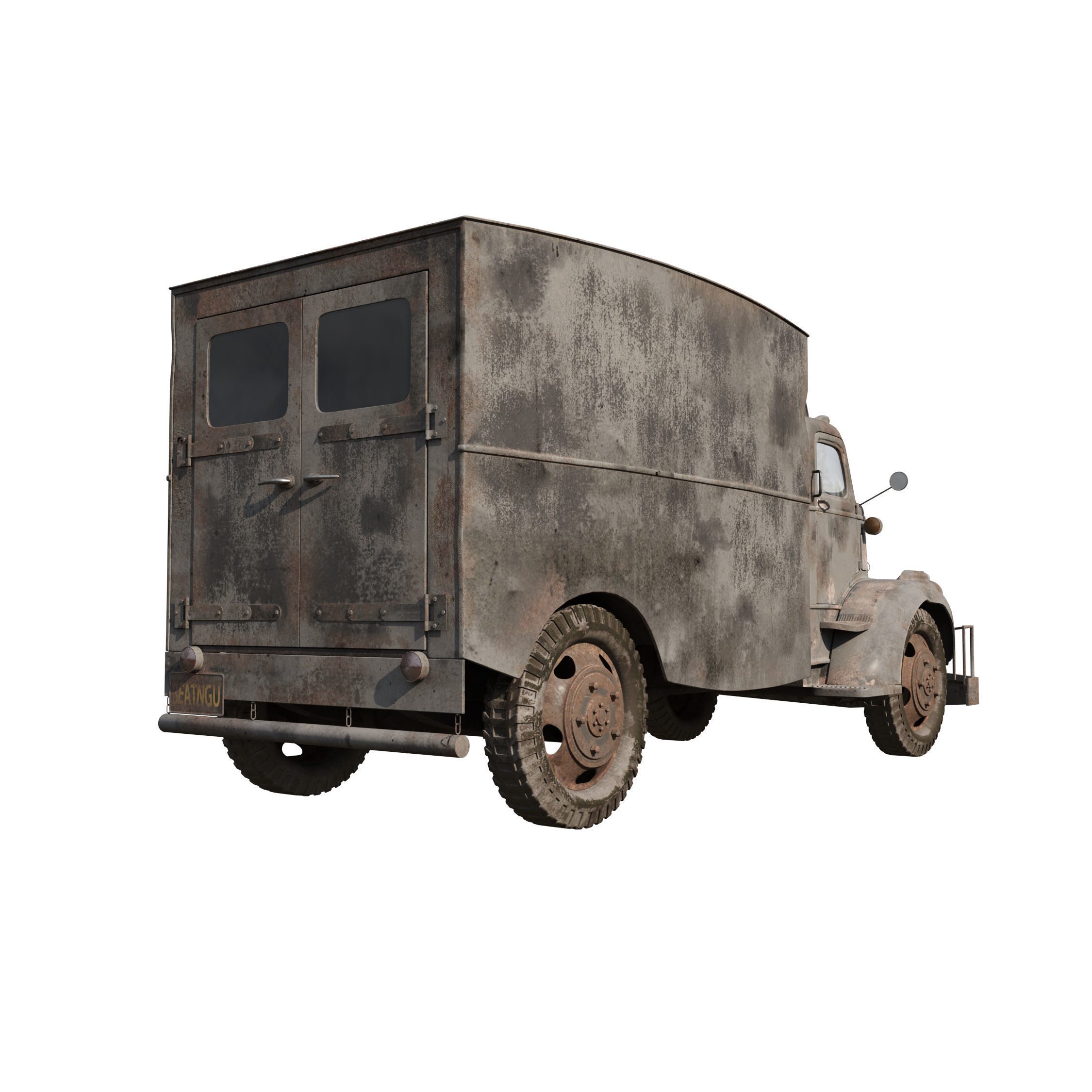 1941 chevy coe jeepers creepers 3D model | CGTrader