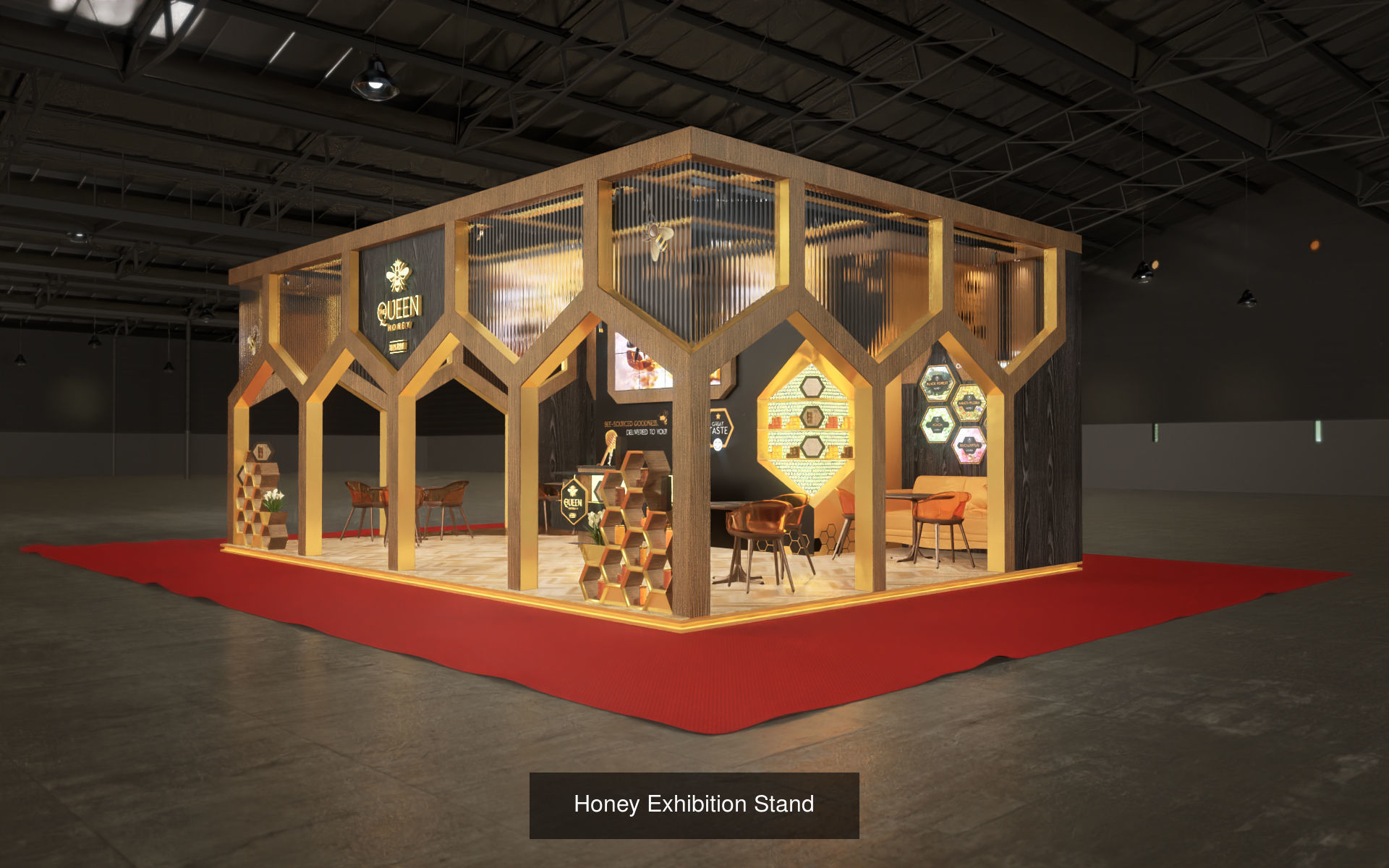 Mega Pack 20 trade show exhibition Stand booths 3d models 3D Model ...