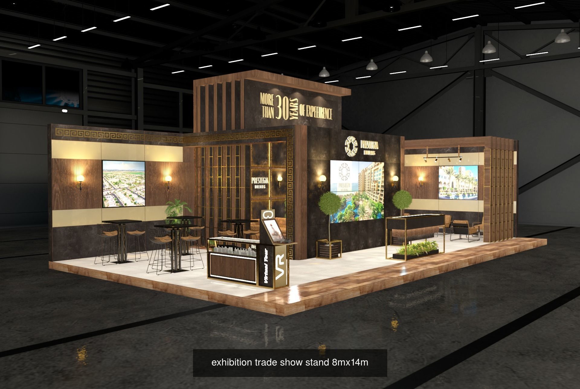 Mega Pack 20 exhibition Stand booths 3d models 3D Model Collection ...